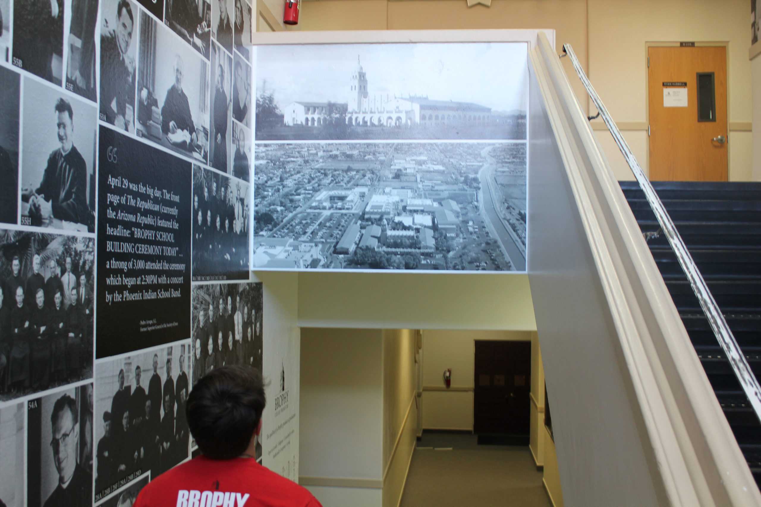 Jesuit mural in Brophy Hall surprises staff, honors heritage – Brophy ...